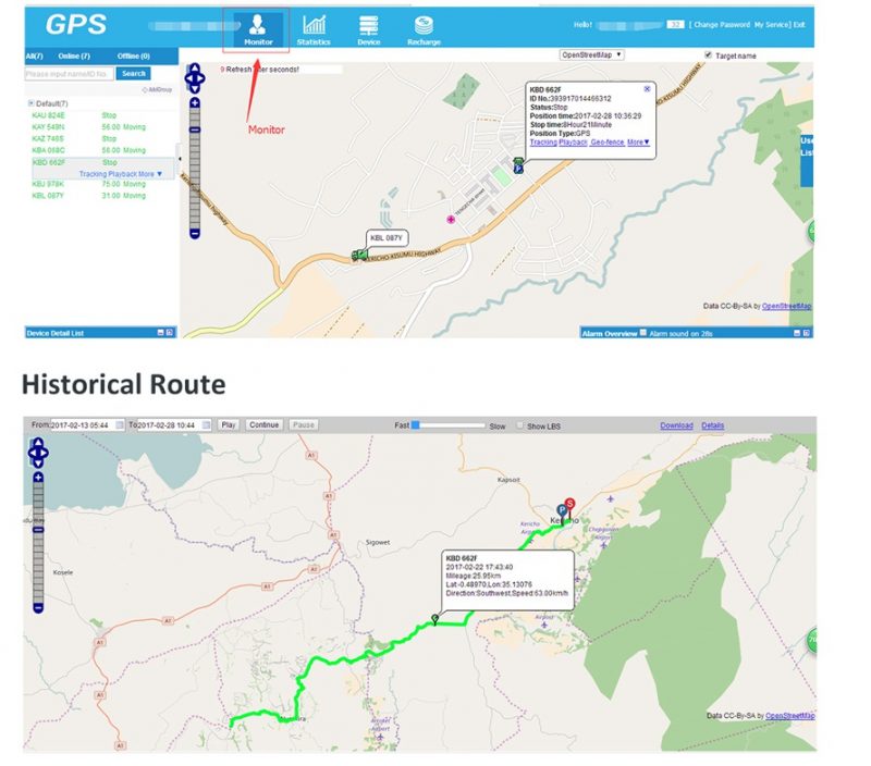 Global GPS tracking system for car - vehicle tracking system ...